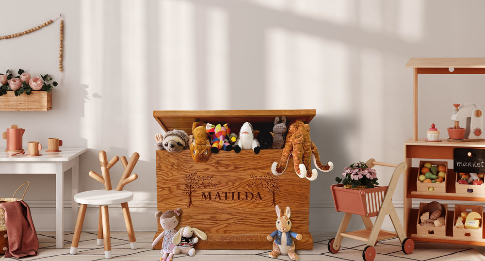 Bespoke Oak Toy Boxes | Handcrafted & Personalised